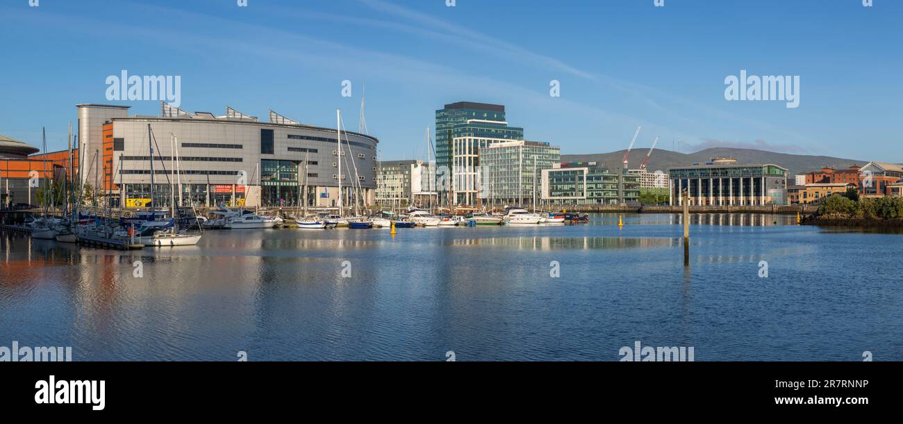 Belfast harbour skyline hi-res stock photography and images - Alamy