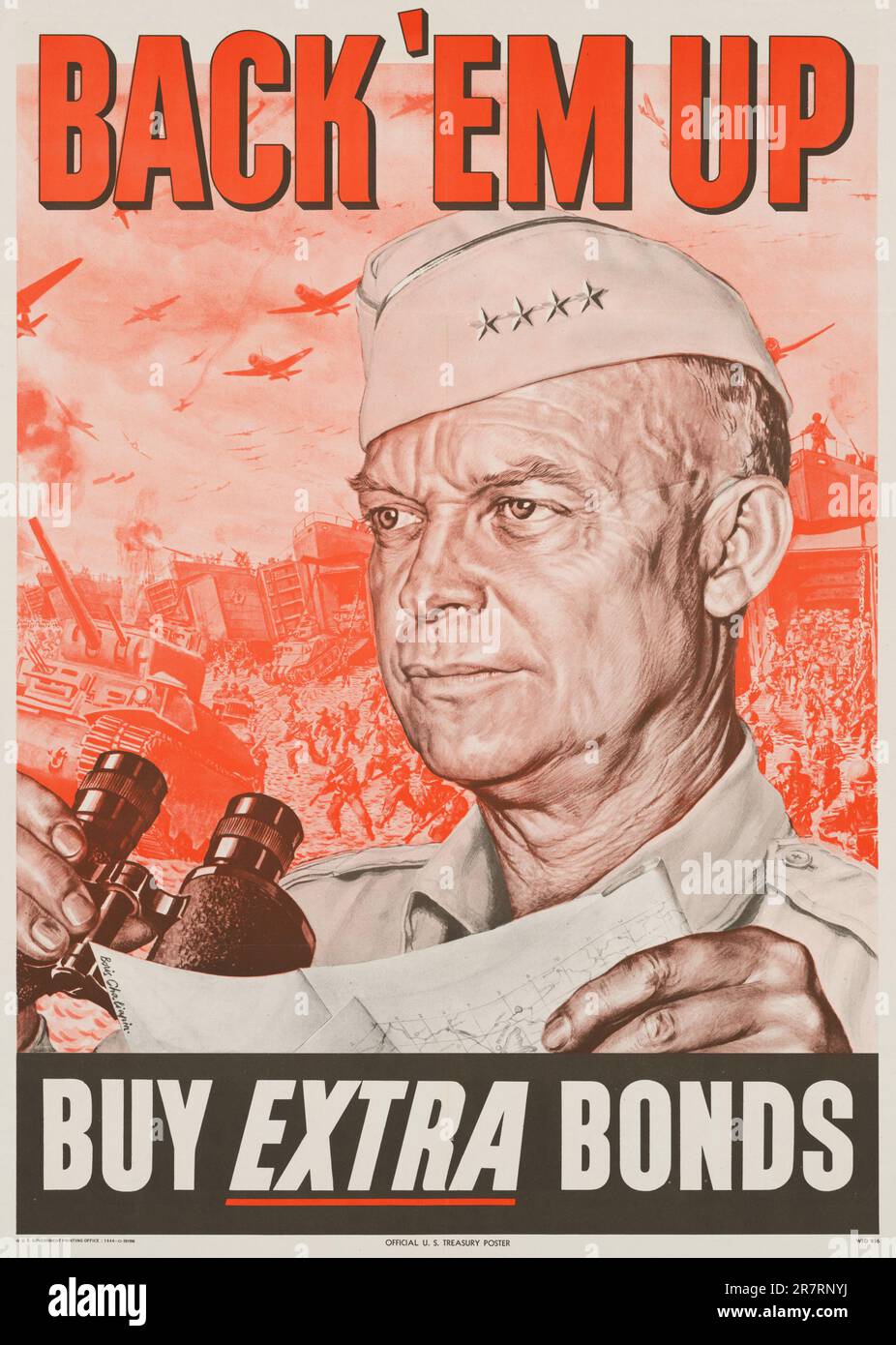 Dwight David Eisenhower 1944 Stock Photo - Alamy