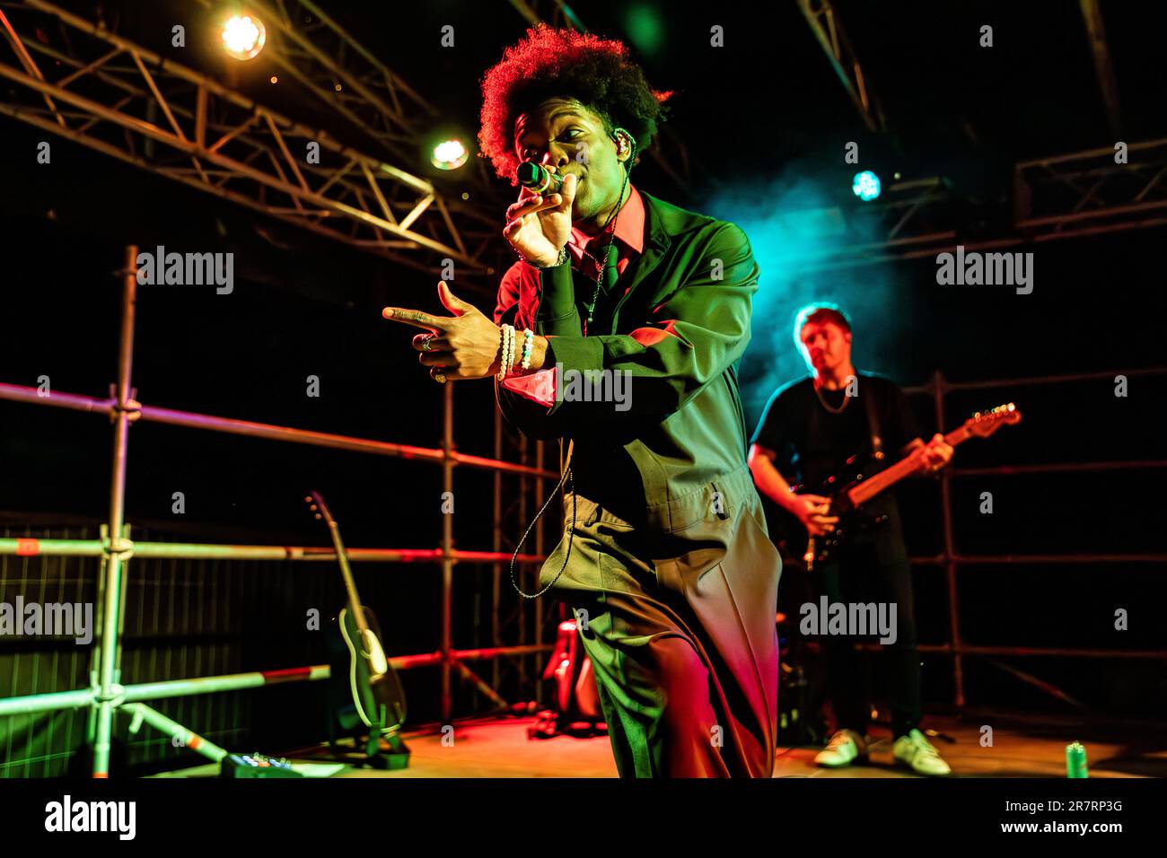 Milan, Italy. 16th June, 2023. David Burke known professionally as D4VD ...
