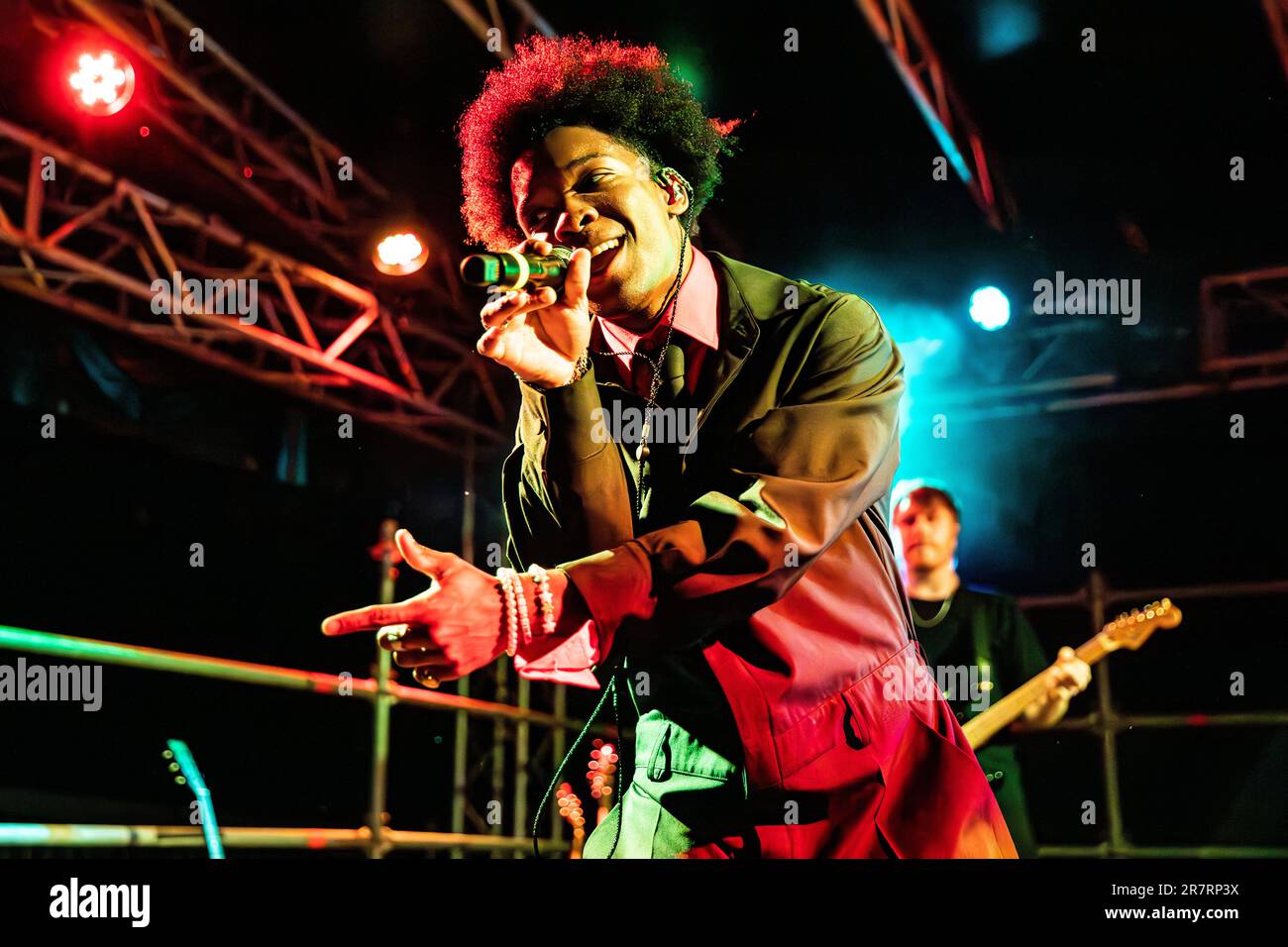 Milan, Italy. 16th June, 2023. David Burke known professionally as D4VD ...