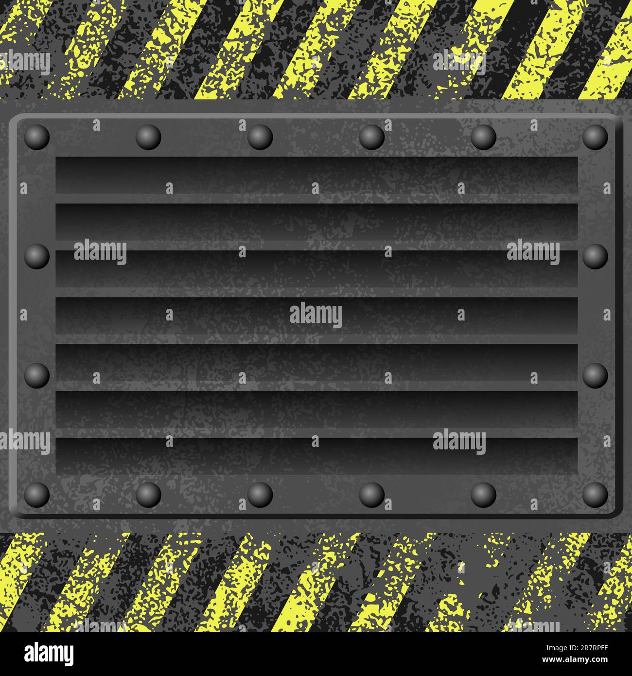 A Metal Background with Air Duct and Rivets Stock Vector Image & Art ...