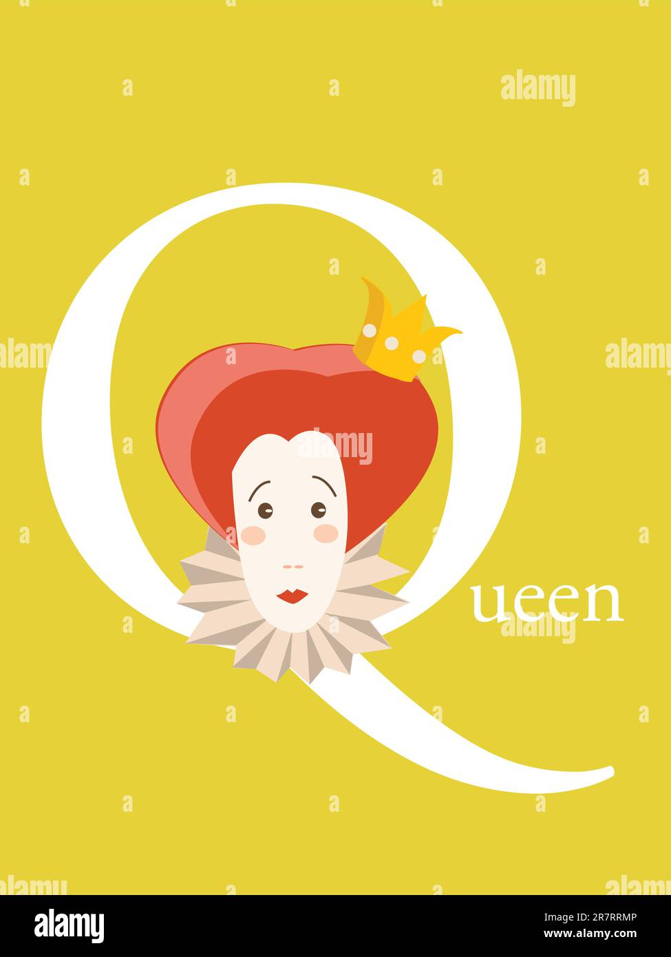 Colorful abc, letter Q, vector illustration Stock Vector Image & Art ...