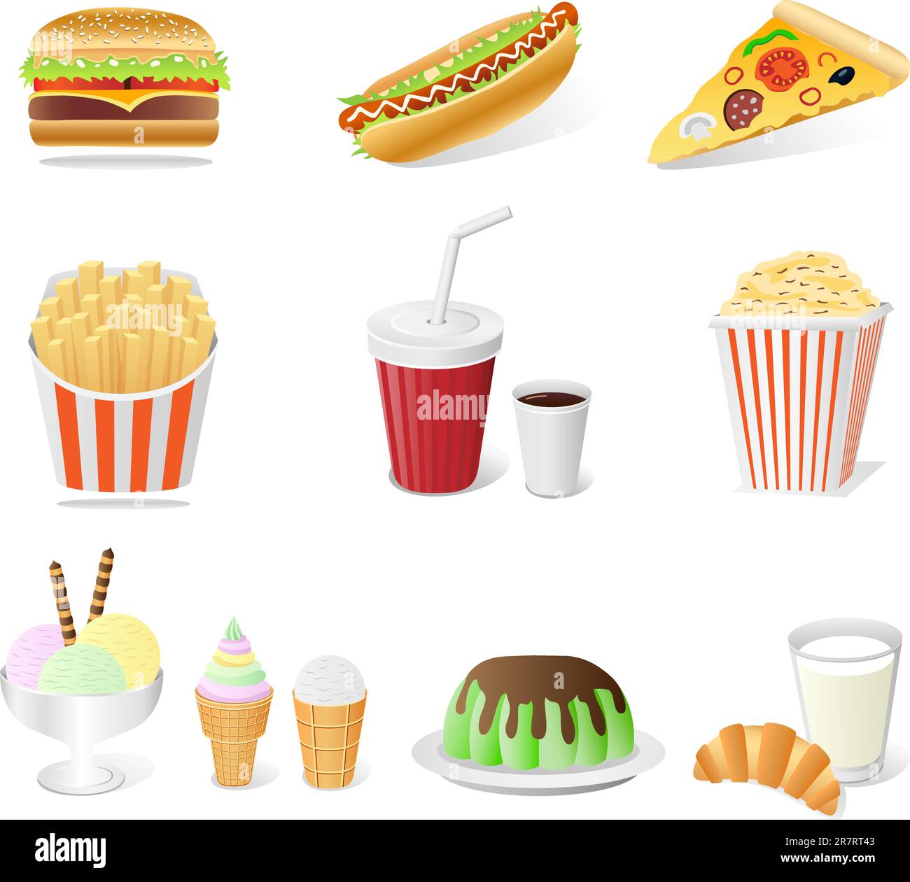 Isolated milk bread on Stock Vector Images - Alamy