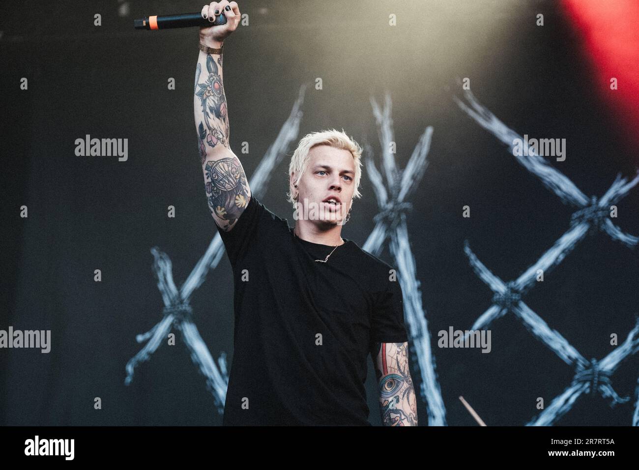 Copenhagen, Denmark. 16th June, 2023. The Danish metal band Cabal ...