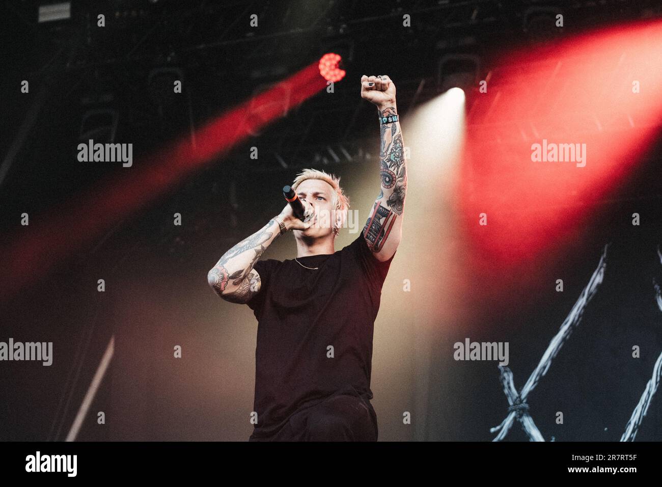 Copenhagen, Denmark. 16th June, 2023. The Danish metal band Cabal ...
