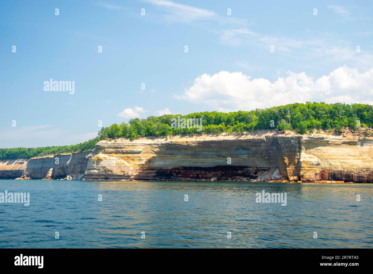 Exploring Pictured Rocks National Lakeshore, Munising, MIchigan, USA ...
