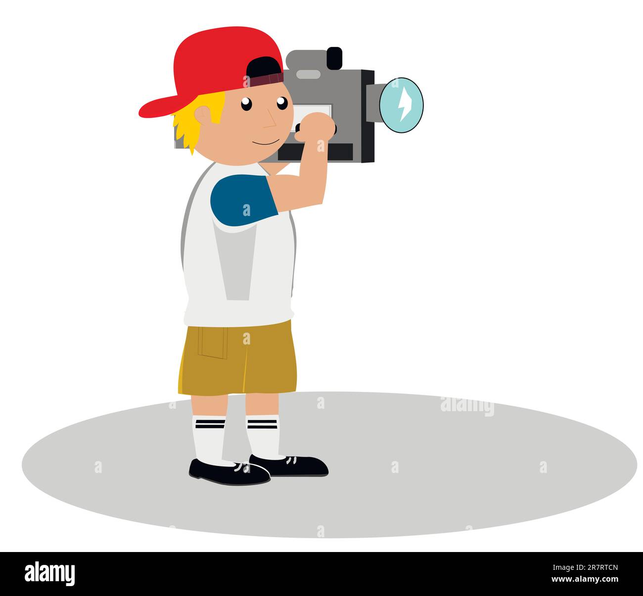 cameraman shoots a plot Stock Vector Image & Art - Alamy cameraman shoots a plot Stock Vector Image & Art - Alamy