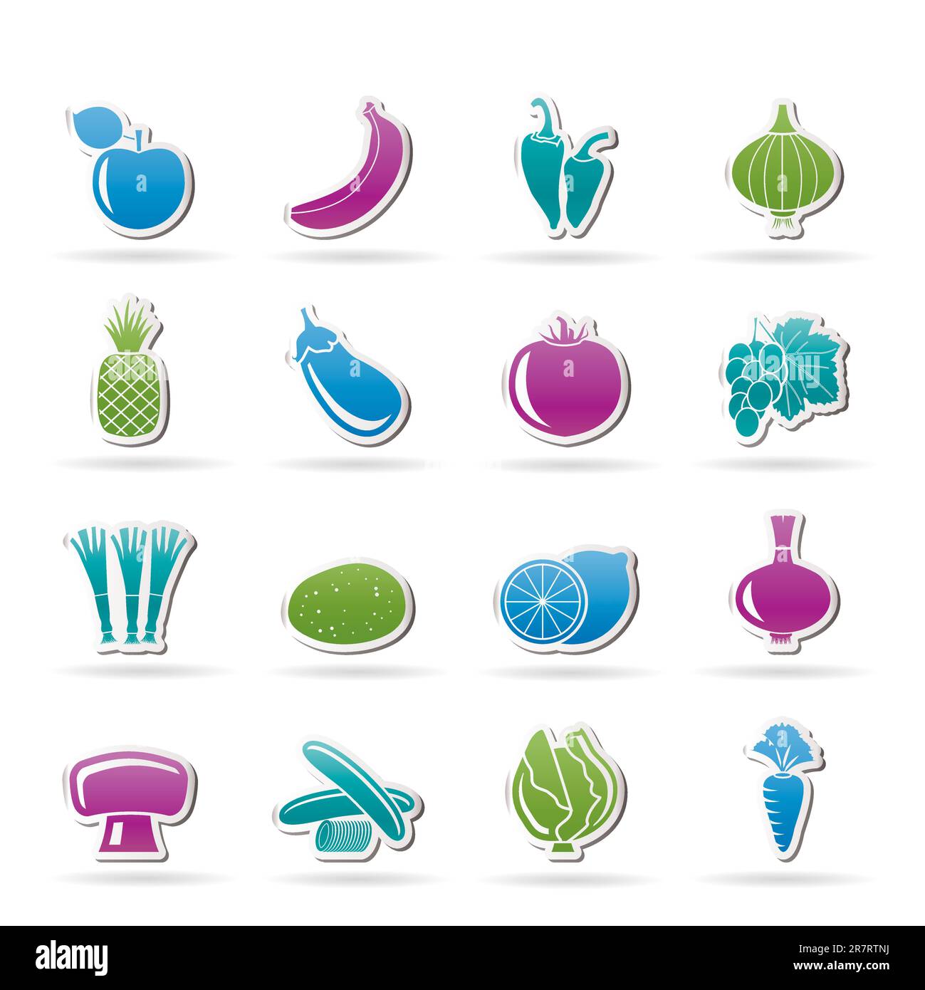 Industrial fruit Stock Vector Images - Alamy