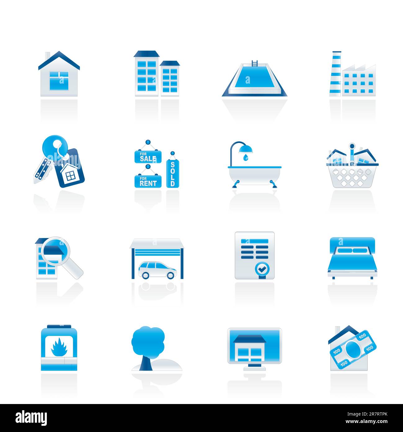 Real estate and land Stock Vector Images - Alamy