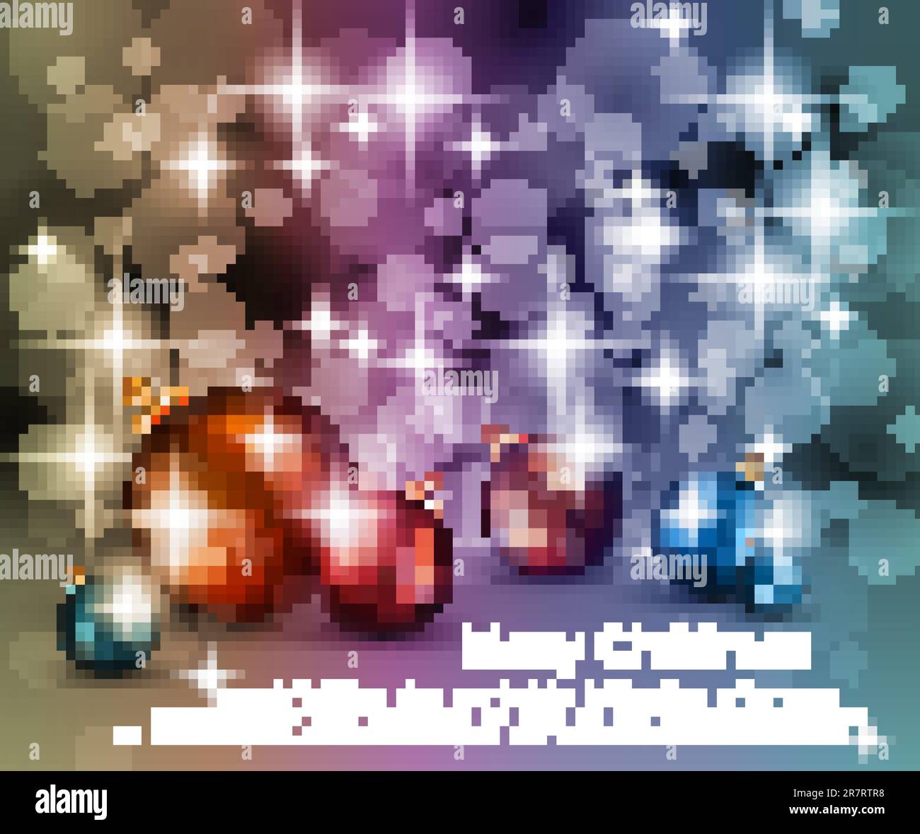 Merry Christmas Elegant Suggestive Background for Greetings Card with ...