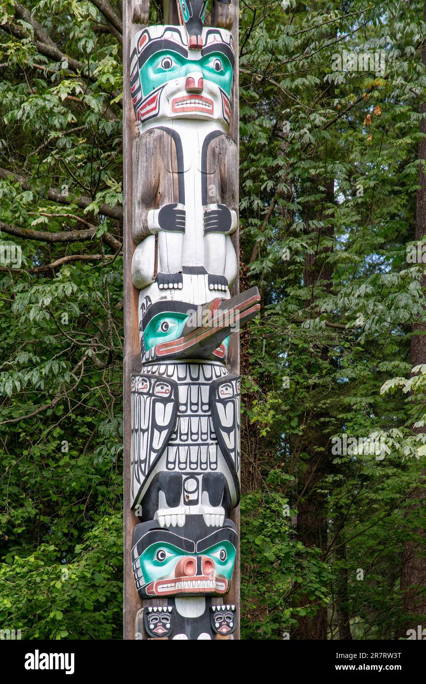 Vancouver, BC, Canada-July 2022; Close up view of part of one of the ...