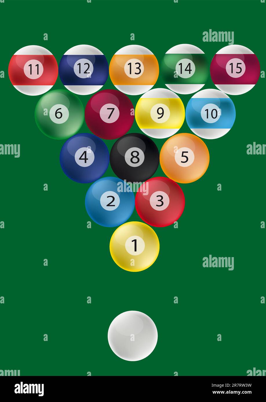 Competition ready pool Stock Vector Images - Alamy