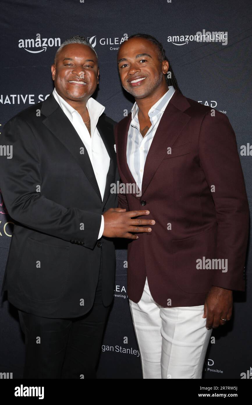 New York, United States. 16th June, 2023. Bishop O.C. Allen and Rashad ...