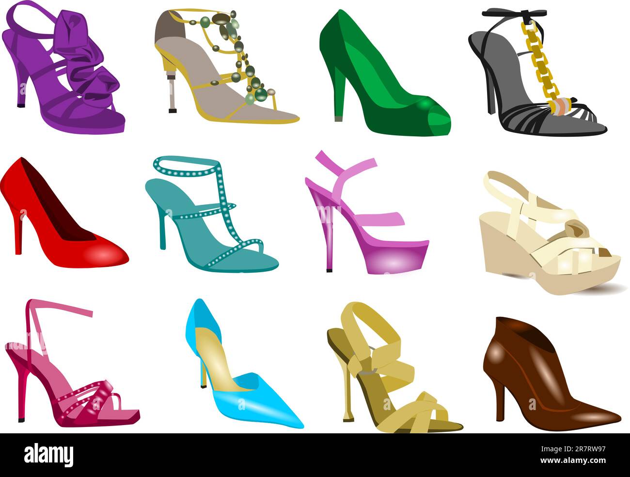Womens shoes collection hi-res stock photography and images - Alamy