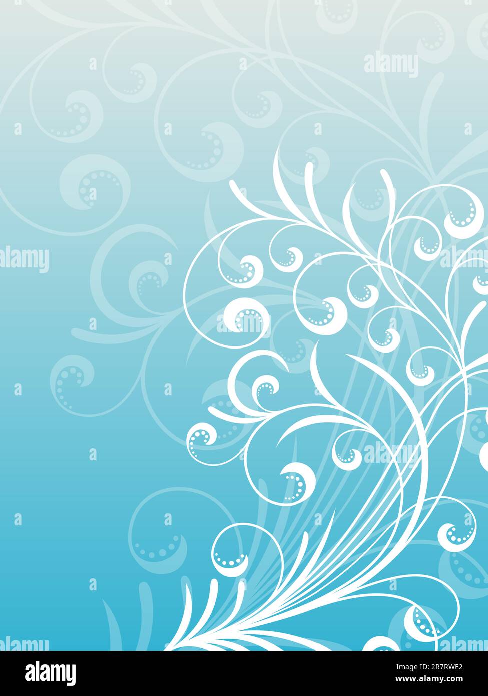 Abstract floral background. Vector illustration Stock Vector Image ...