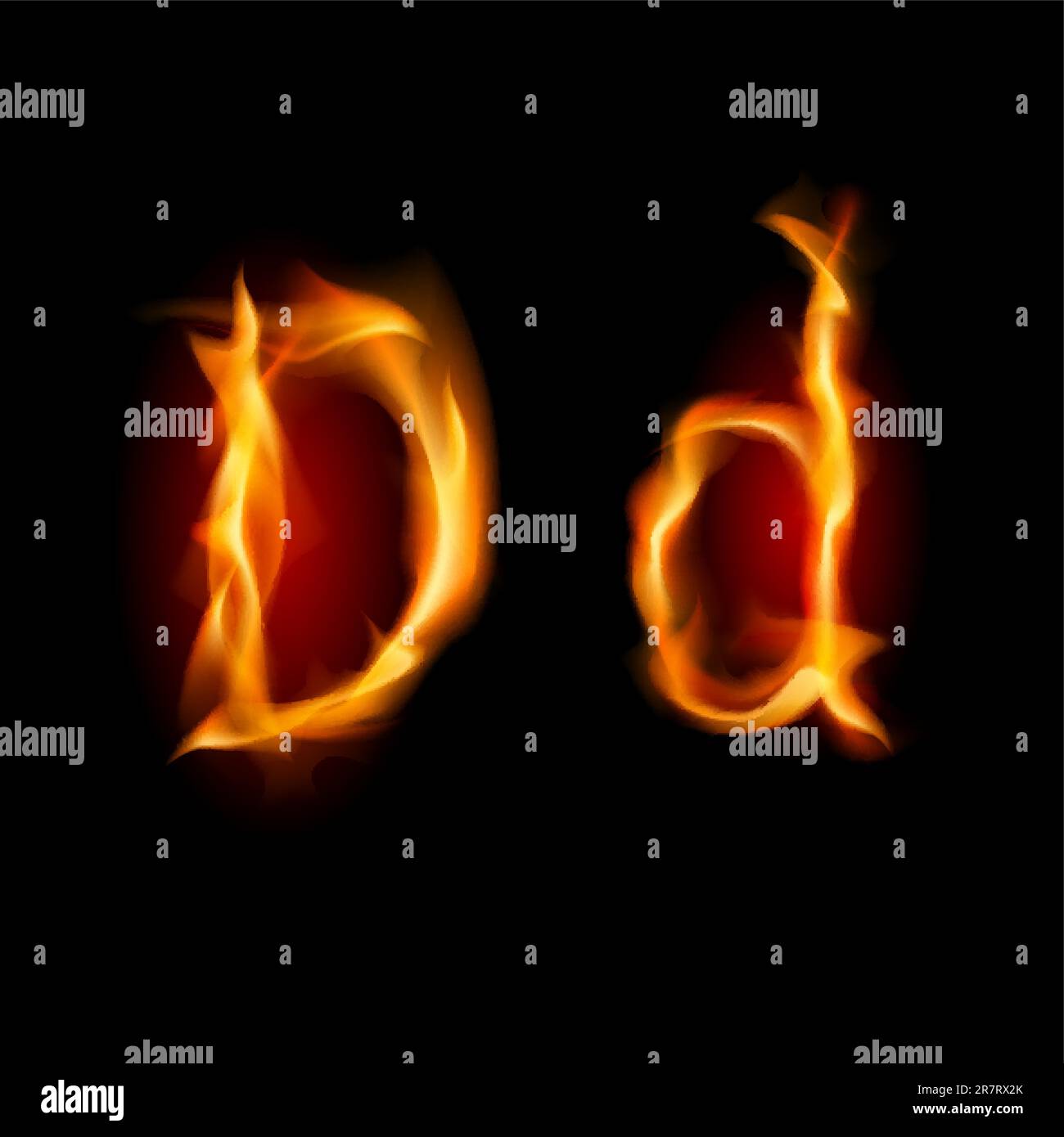 Letter d illustration hi-res stock photography and images - Alamy