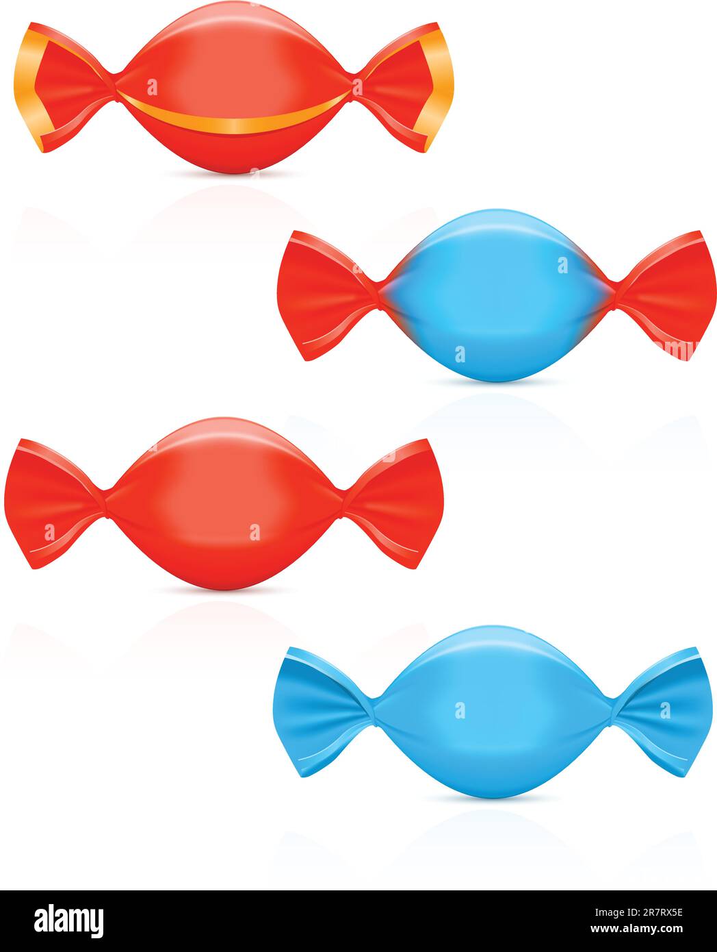 Wrapped candies hi-res stock photography and images - Alamy