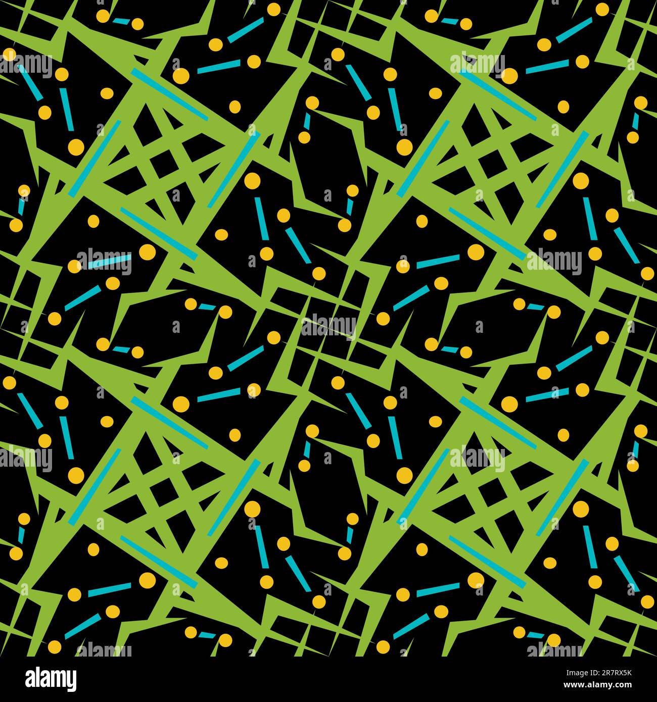 Seamless background pattern of lines with shape like consellations ...