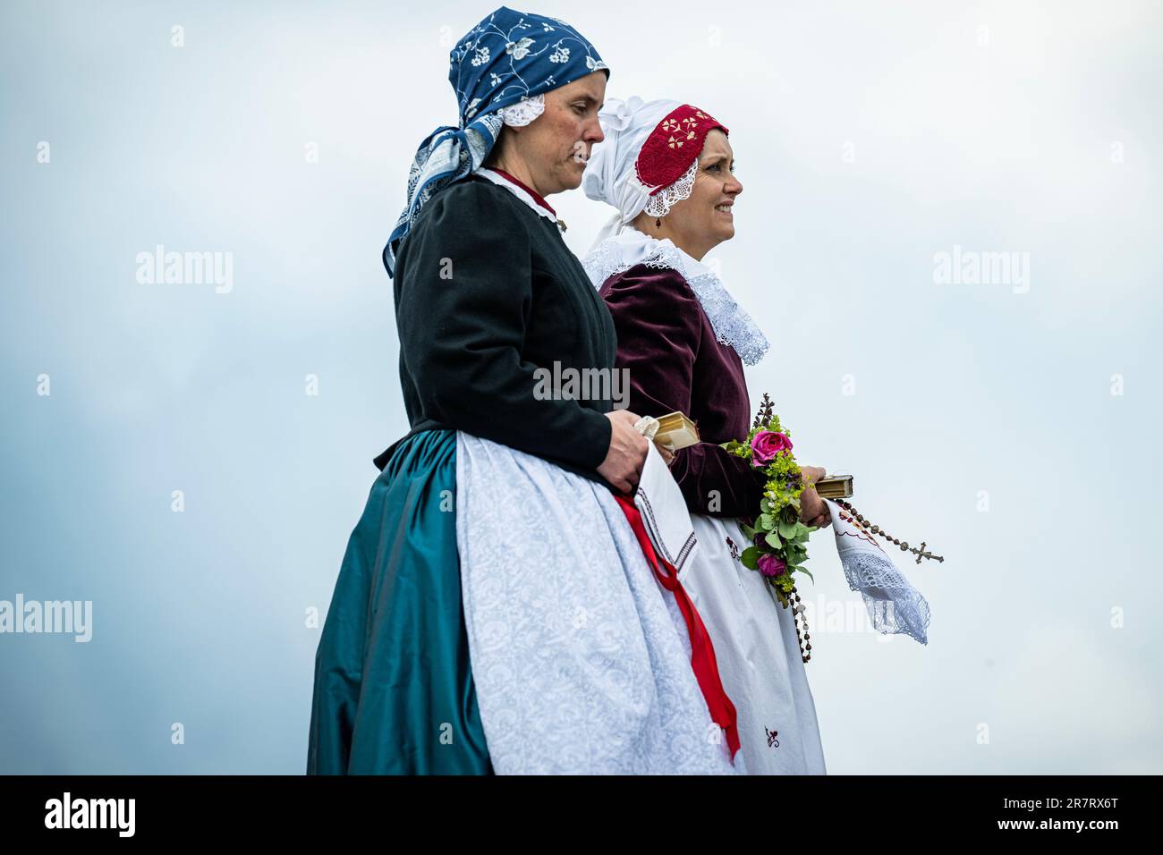 Traditional Corpus Christi procession with the blessing of the restored ...