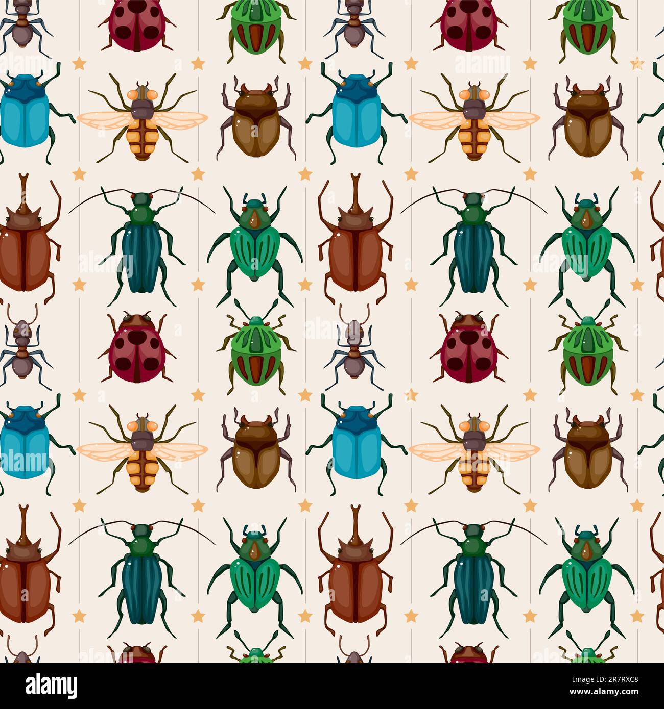 Cartoon insect hi-res stock photography and images - Alamy