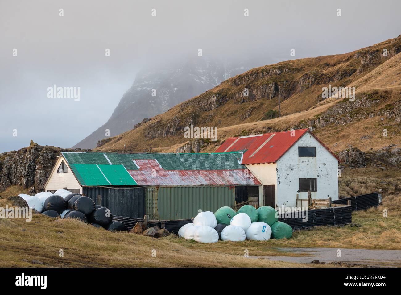 Farm mountains iceland agriculture hi-res stock photography and images ...