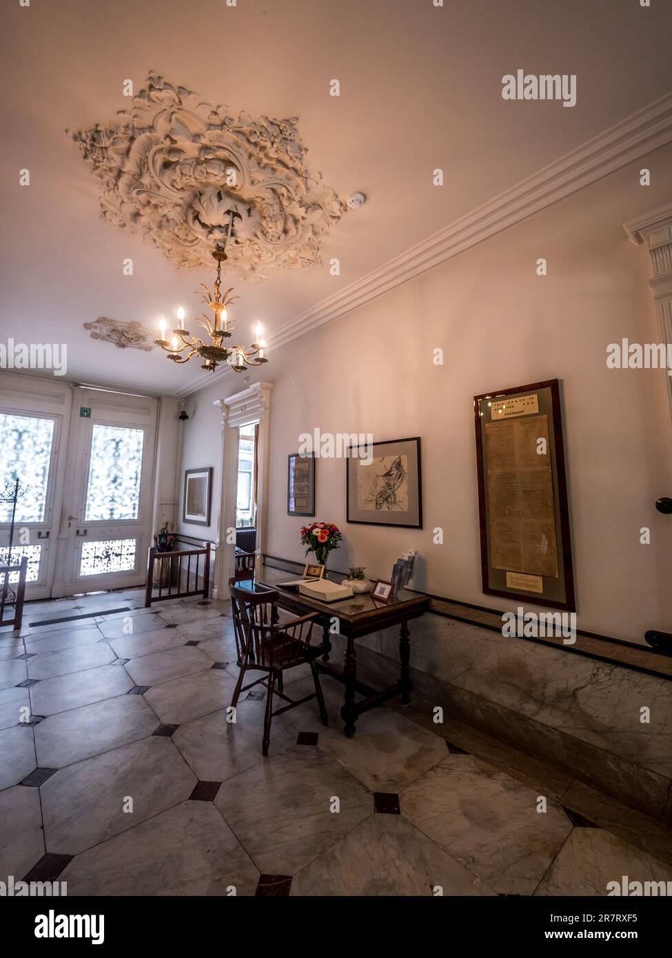 This is the interior of the house and museum at Talbot House in the ...