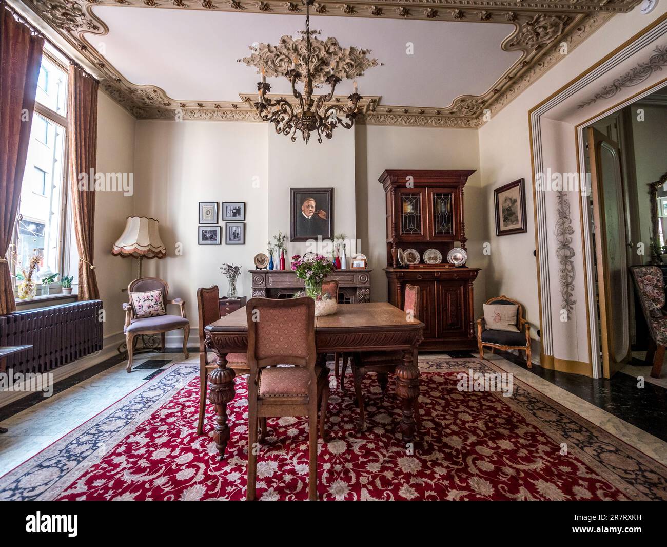 This is the interior of the house and museum at Talbot House in the ...