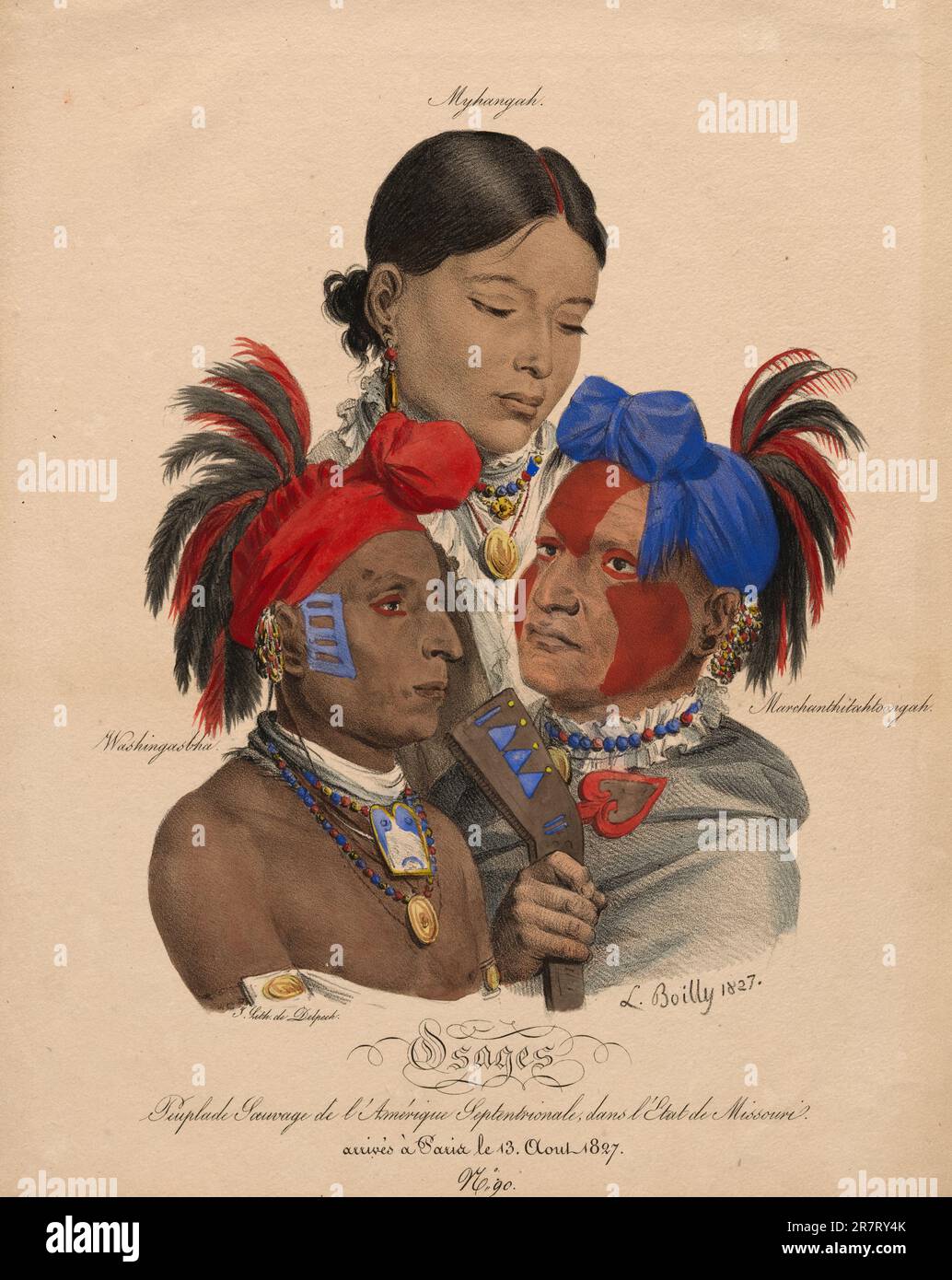 Osage indians hi-res stock photography and images - Alamy