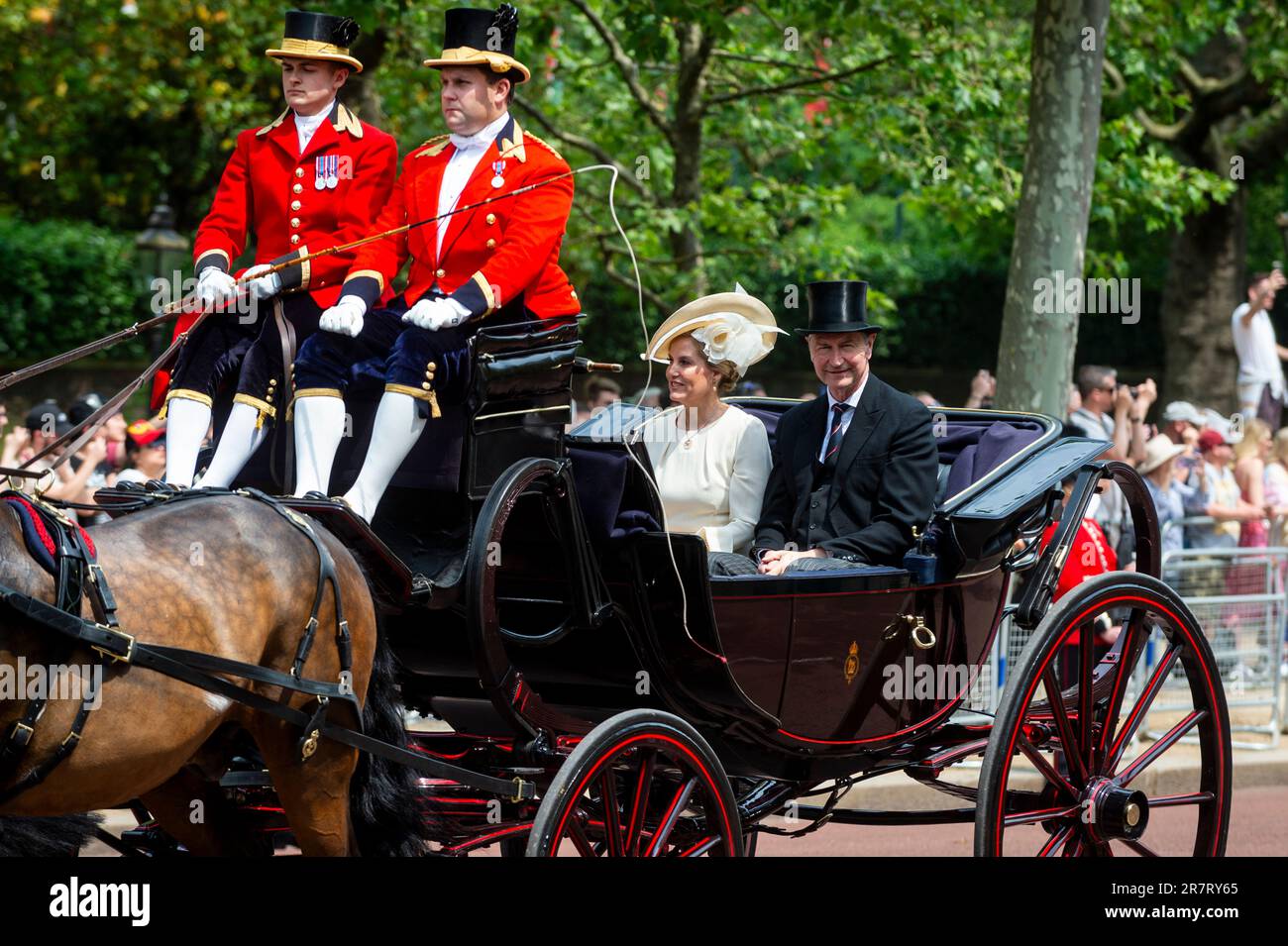 London, UK. 17 June 2023. Sophie, Countess of Wessex, wife of Prince ...