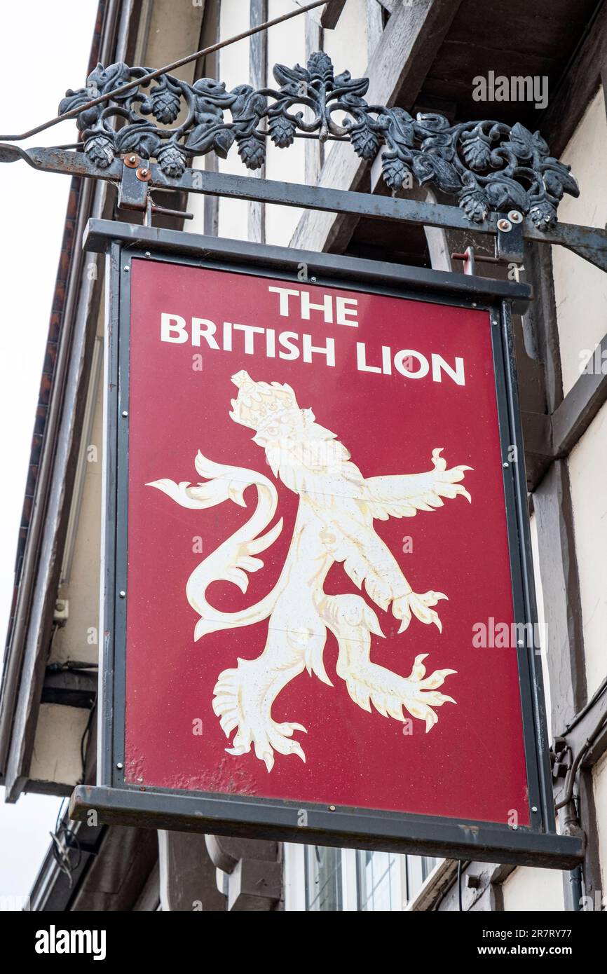 British lion hi-res stock photography and images - Alamy