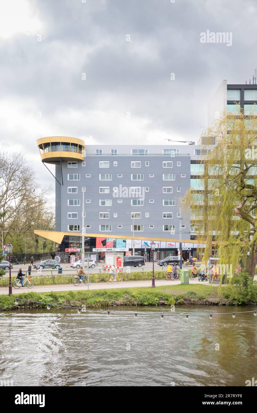 Rotterdam, Netherlands - Byzantium mixed use development by OMA Stock ...