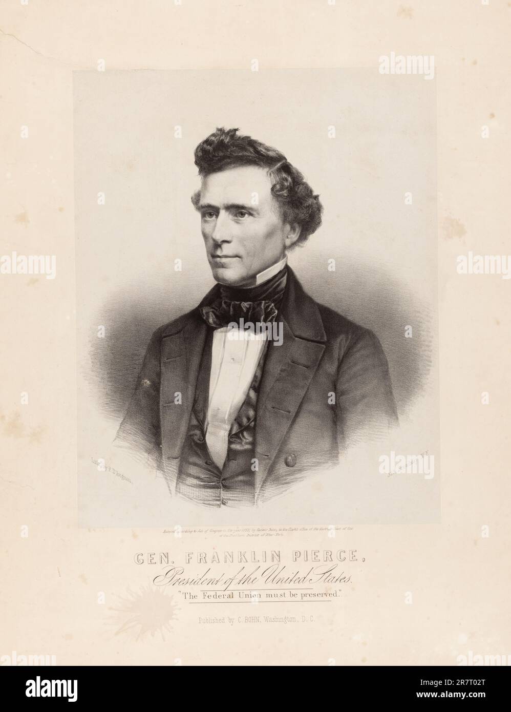 General franklin pierce hi-res stock photography and images - Alamy