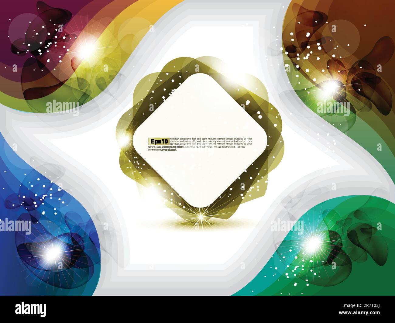 abstract colorful rectangular background vector illustration Stock ...