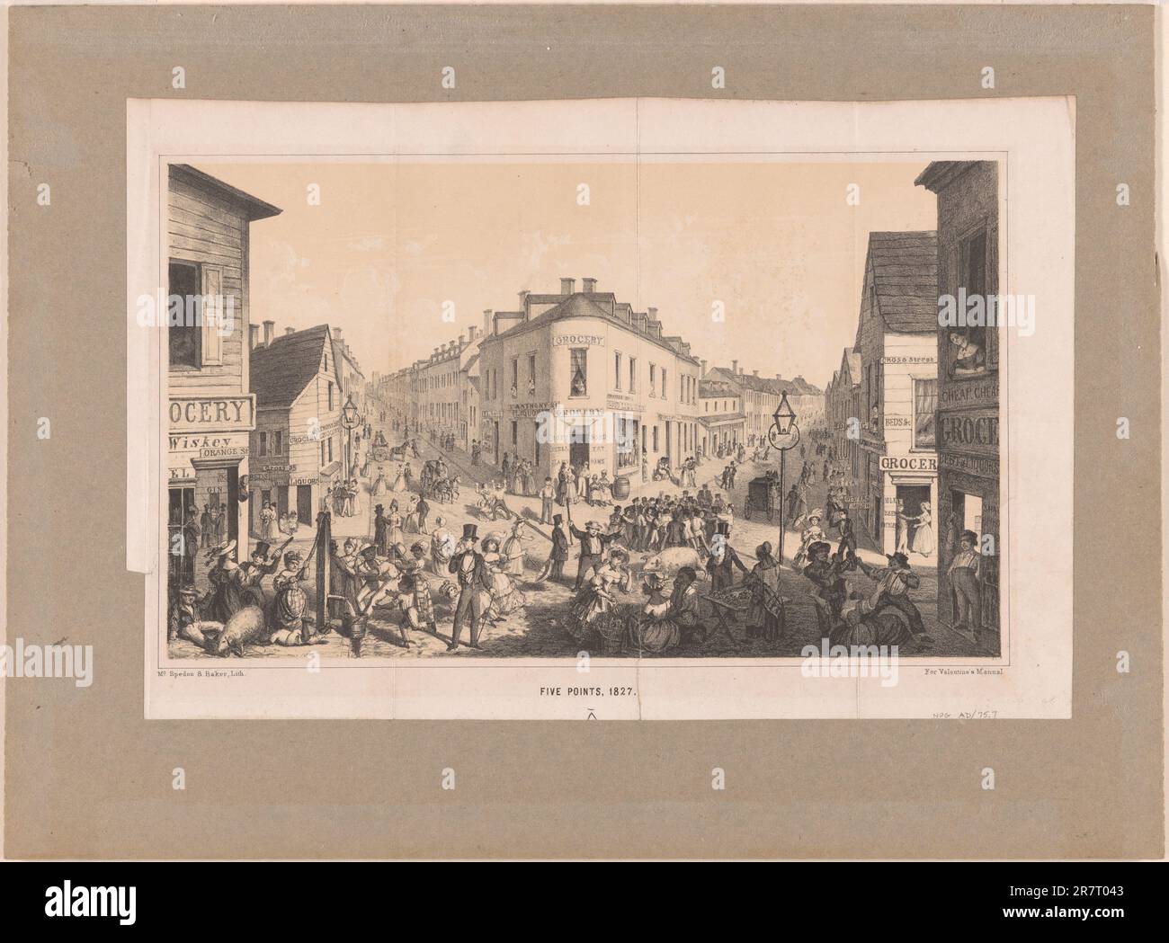The five points 1827 hi-res stock photography and images - Alamy