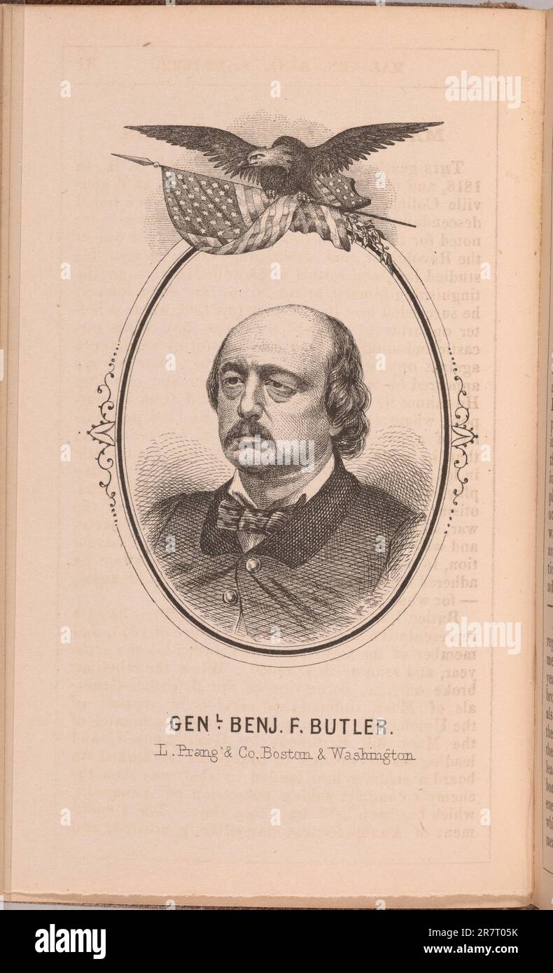 Benjamin Franklin Butler c. 1862 Stock Photo - Alamy