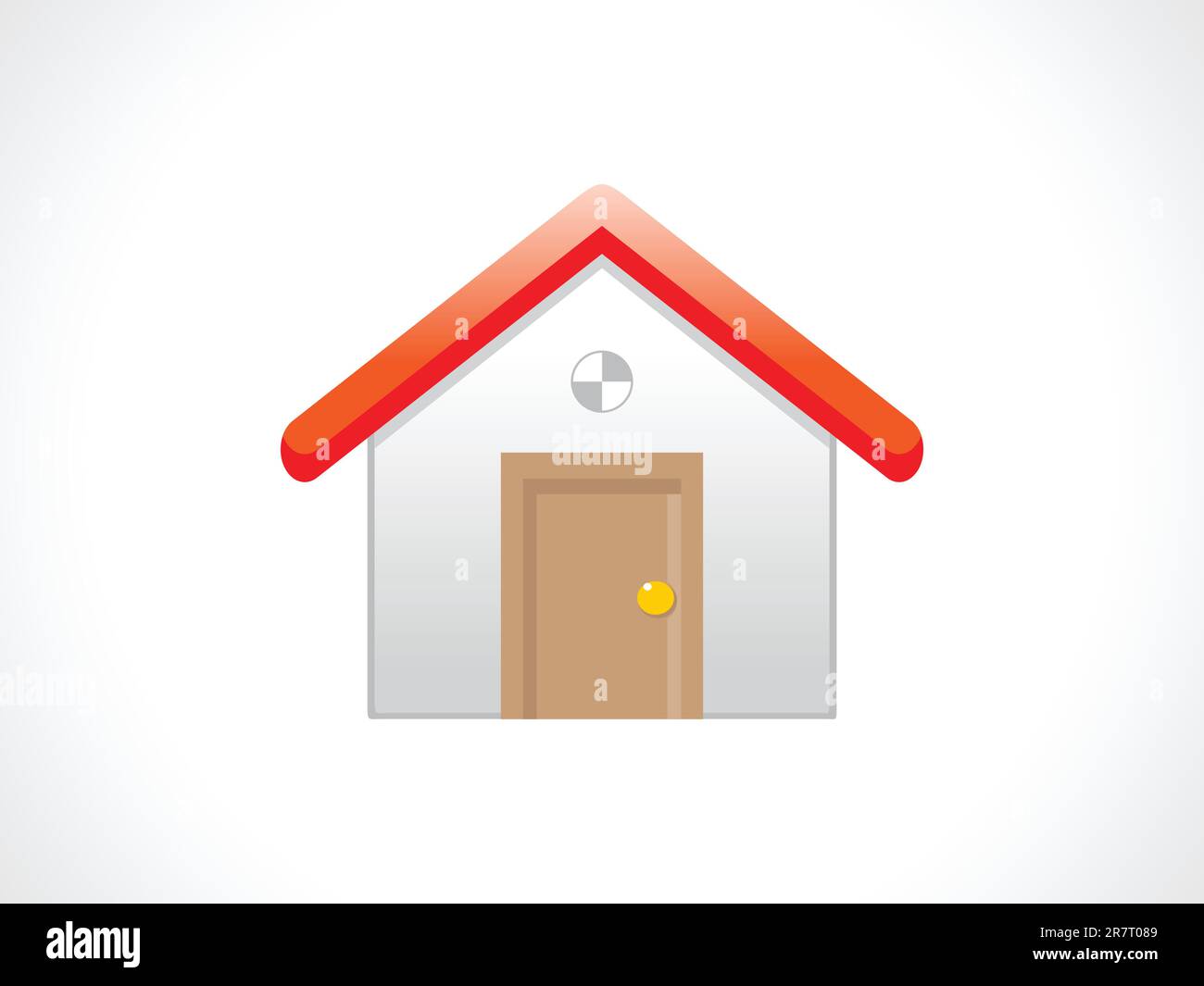Abstract home icon hi-res stock photography and images - Alamy