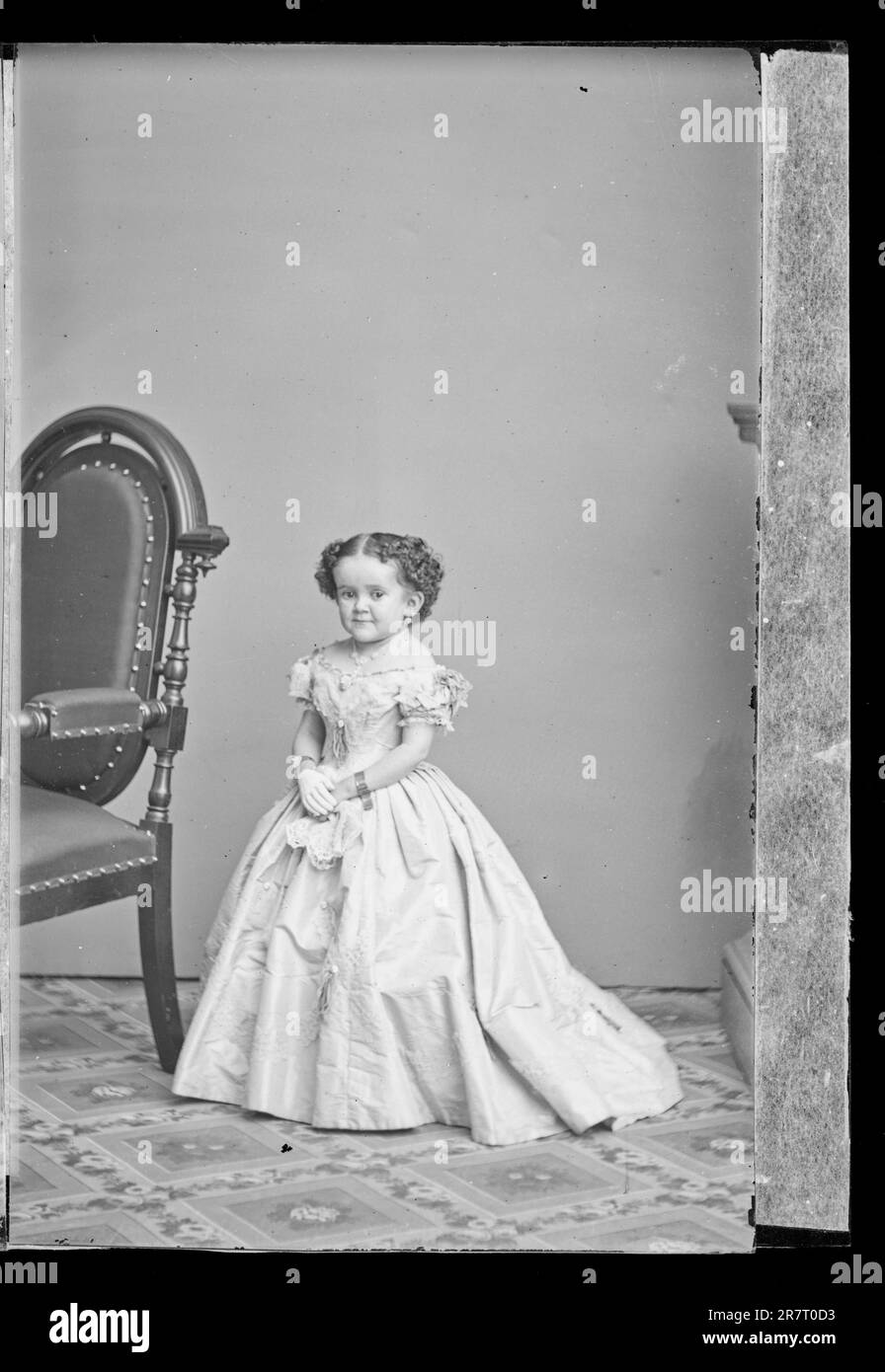 Minnie Warren c. 1860-1870 Stock Photo - Alamy