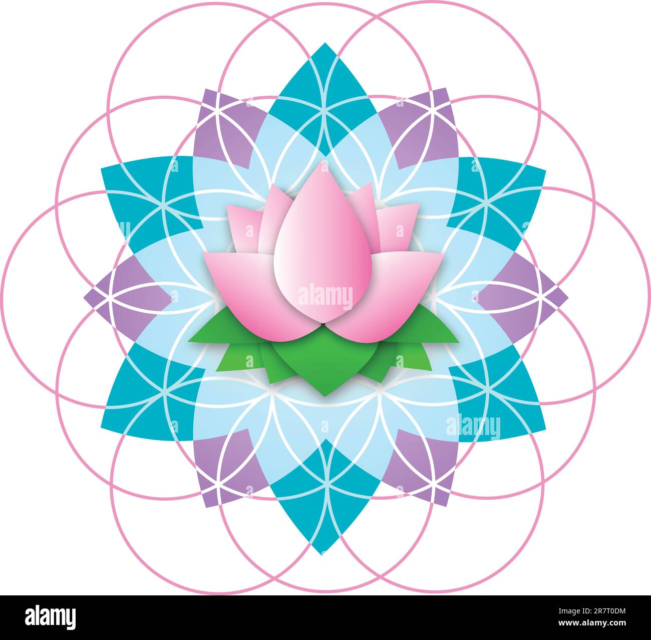 Pattern within pattern Stock Vector Images - Alamy