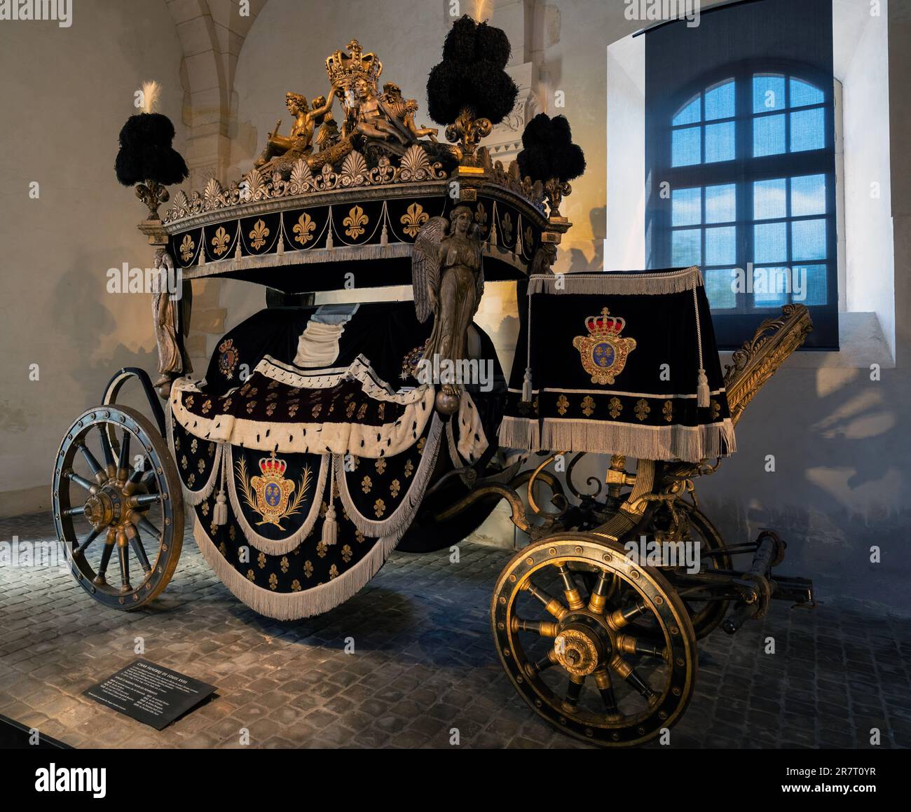 Gallery of Coaches in Versailles Stock Photo - Alamy