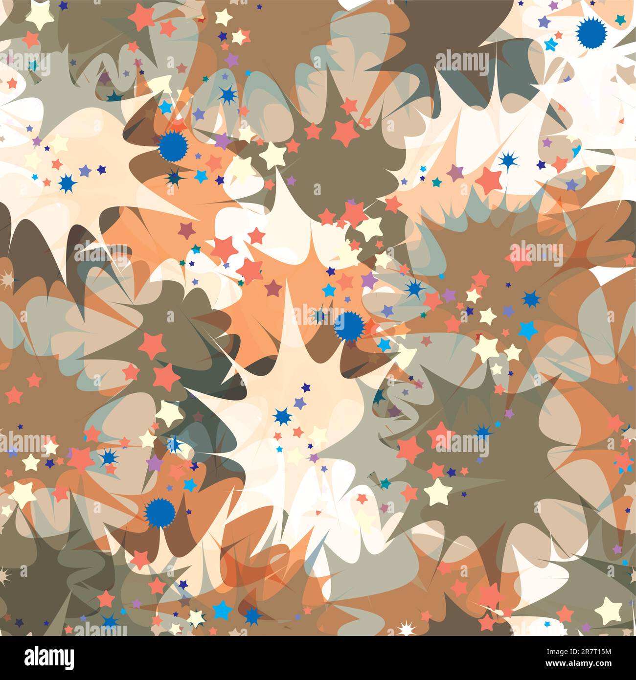 Petard exploding seamless pattern Stock Vector Image & Art - Alamy