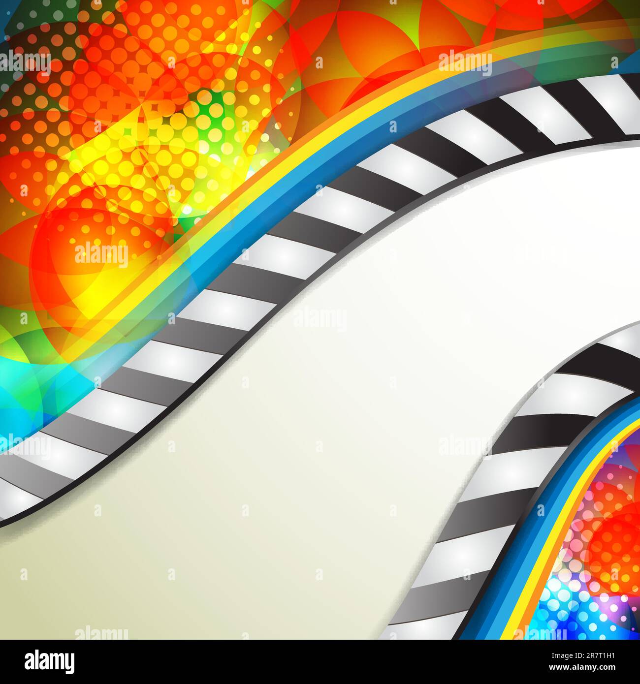 Abstract colored background, business template for advertisement Stock ...