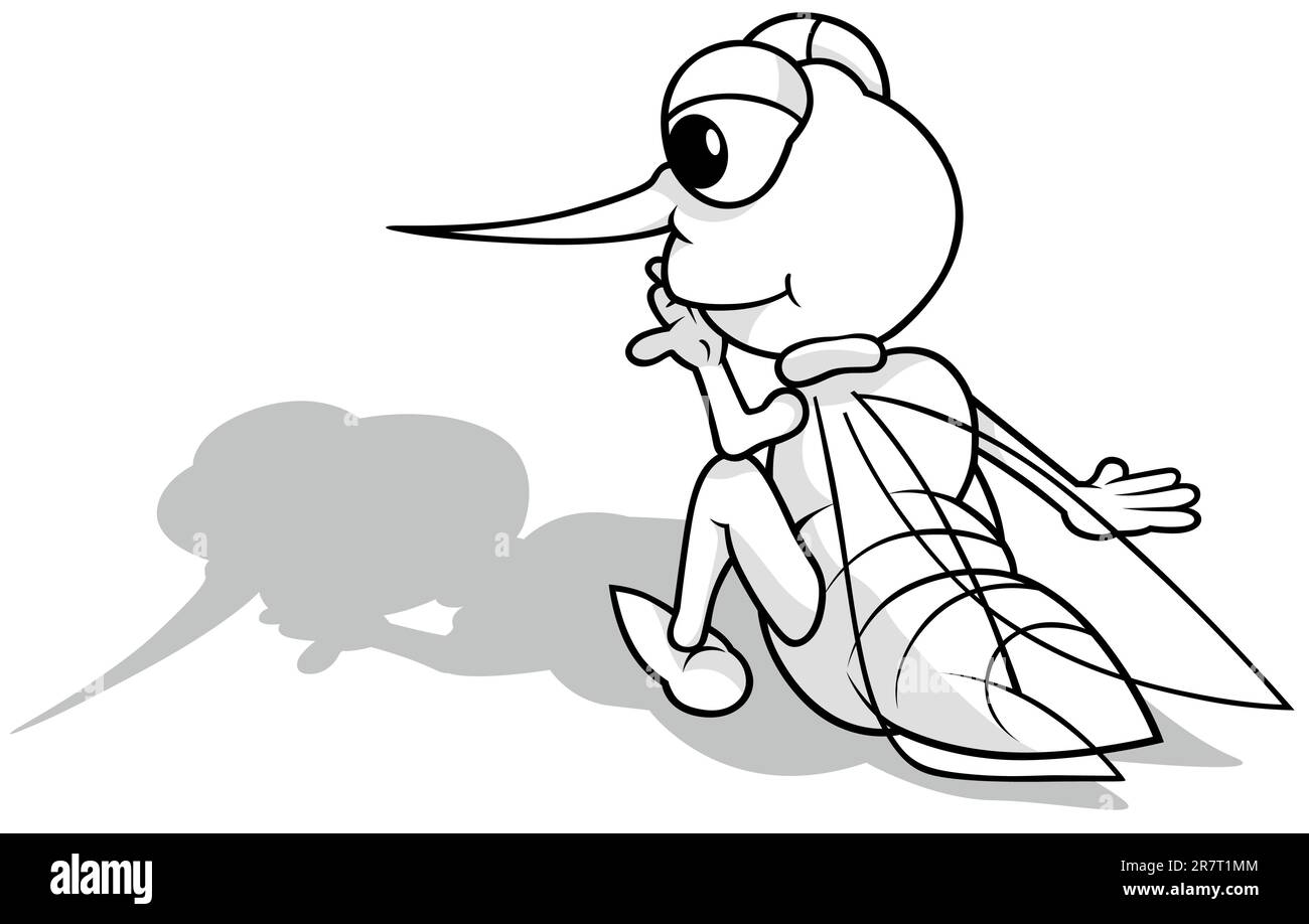 Gnat drawing hi-res stock photography and images - Alamy