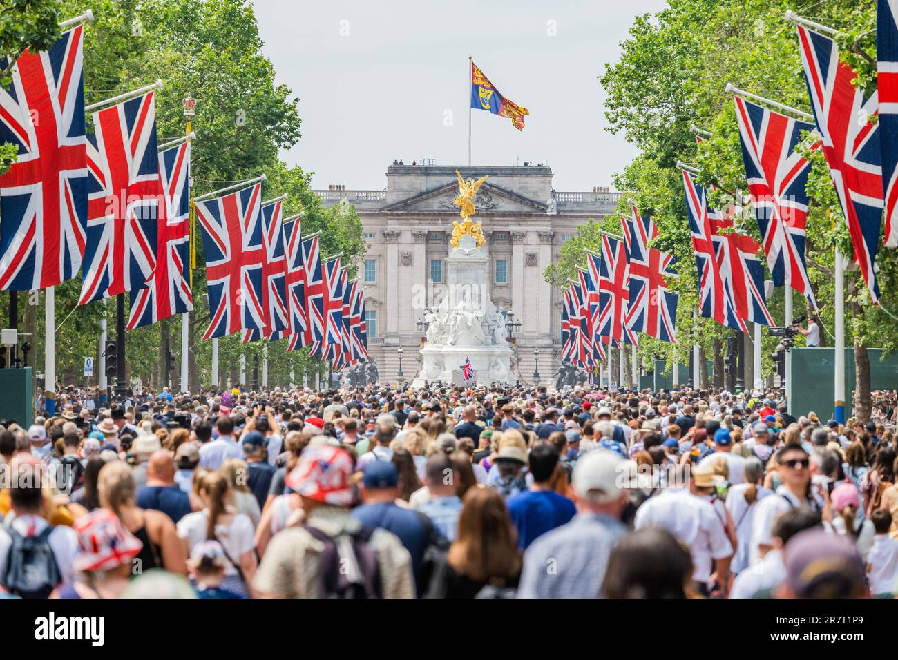 London, UK. 17th June, 2023. Trooping the Colour for King Charles III ...