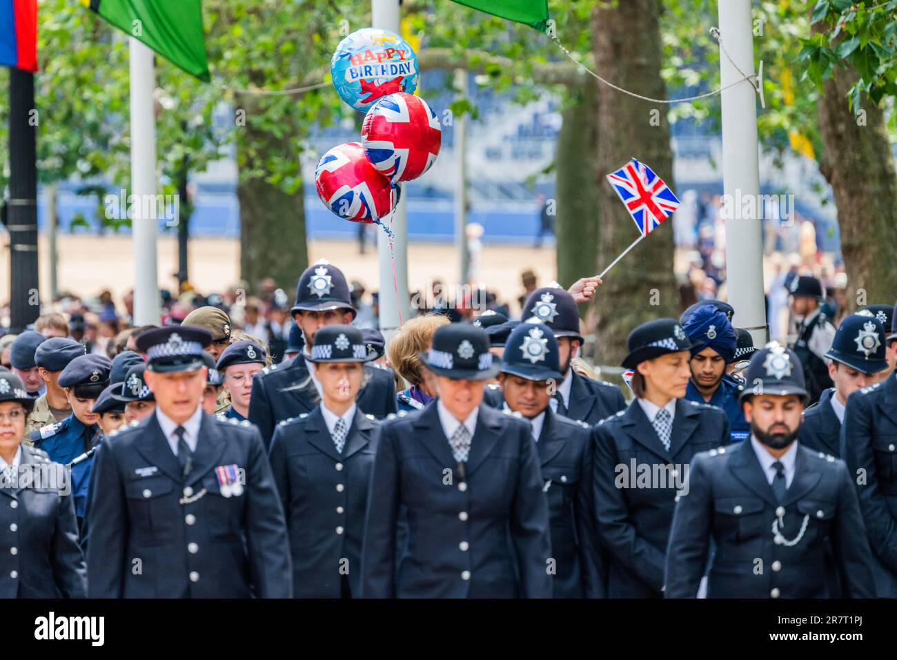 London, UK. 17th June, 2023. Trooping the Colour for King Charles III ...