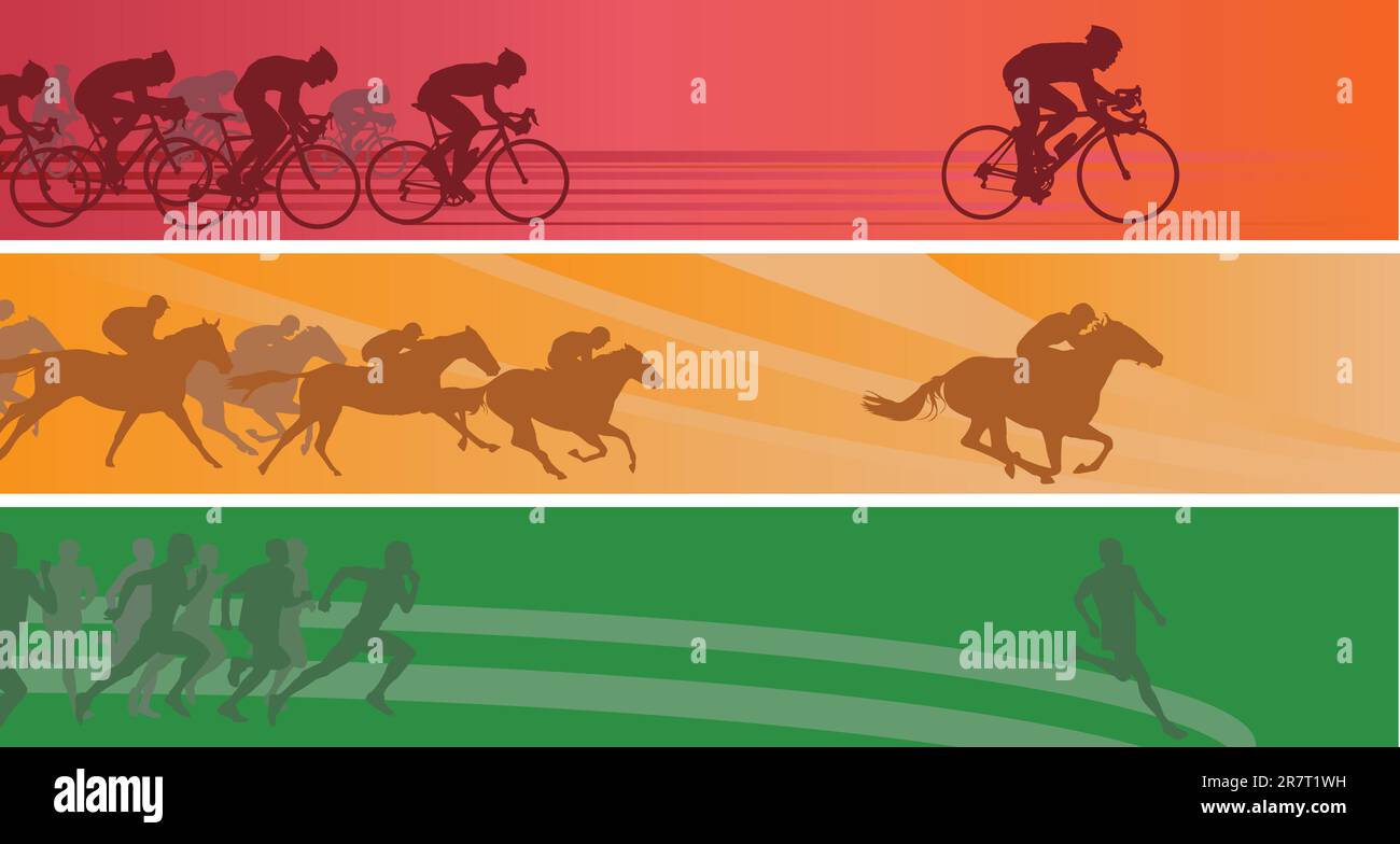 Sport banners. Vector illustration for you design Stock Vector Image ...