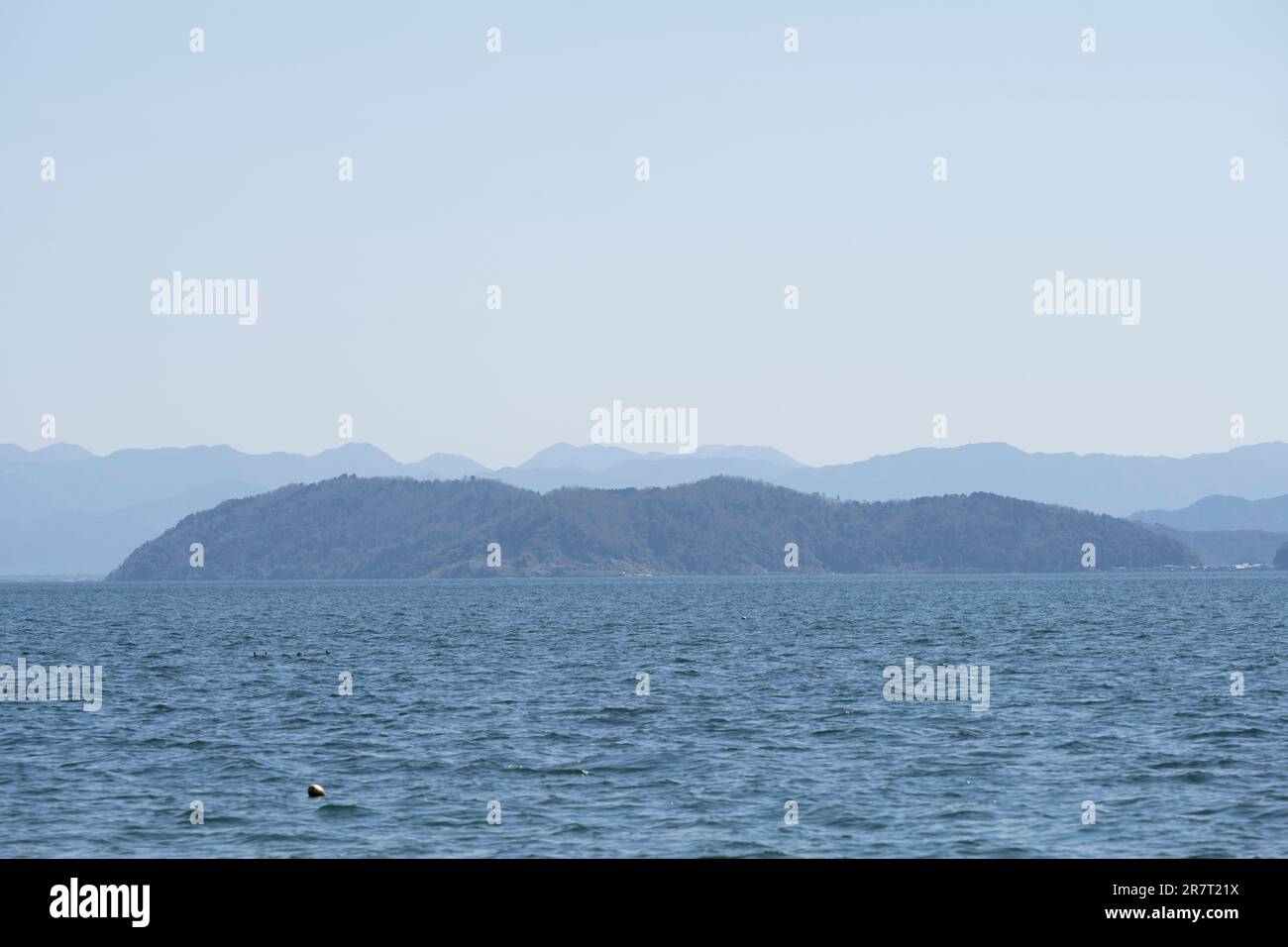 Otsu, Shiga Prefecture, Japan. 19th Mar, 2023. Okishima æ²-å³¶ island ...