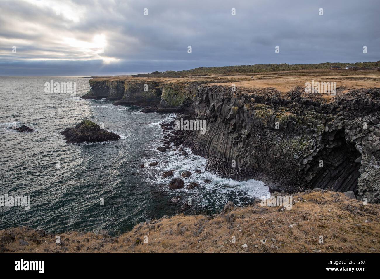 Arnarstapi, Vesturland, Iceland Stock Photo - Alamy