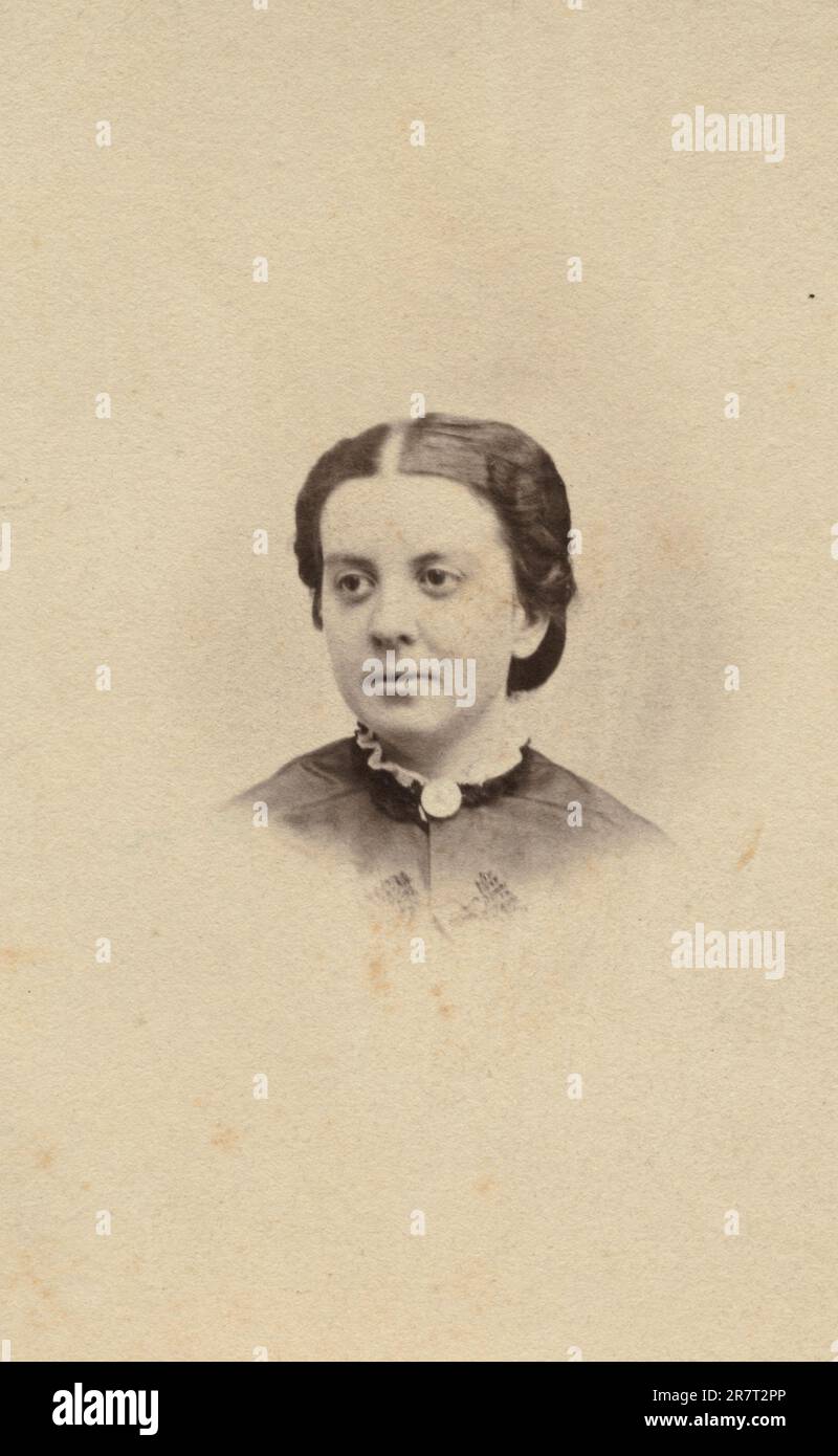 Fanny Garrison Villard c. 1865 Stock Photo - Alamy