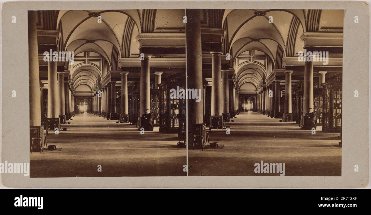 Patent Office, South Hall c. 1870 Stock Photo - Alamy