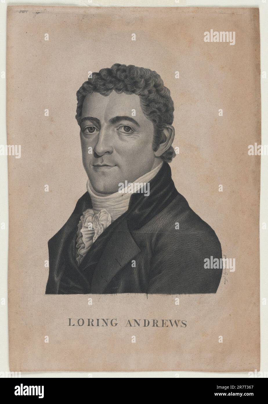 Loring Andrews c. 1831 Stock Photo - Alamy